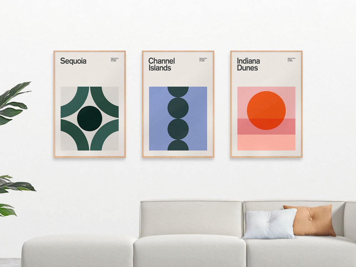 Channel Islands National Park Mid-Century Travel Poster | Etsy