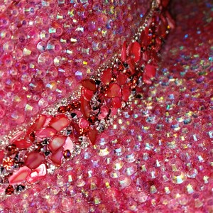 Rose Red Cowgirl Hat With AB Crystals - Etsy