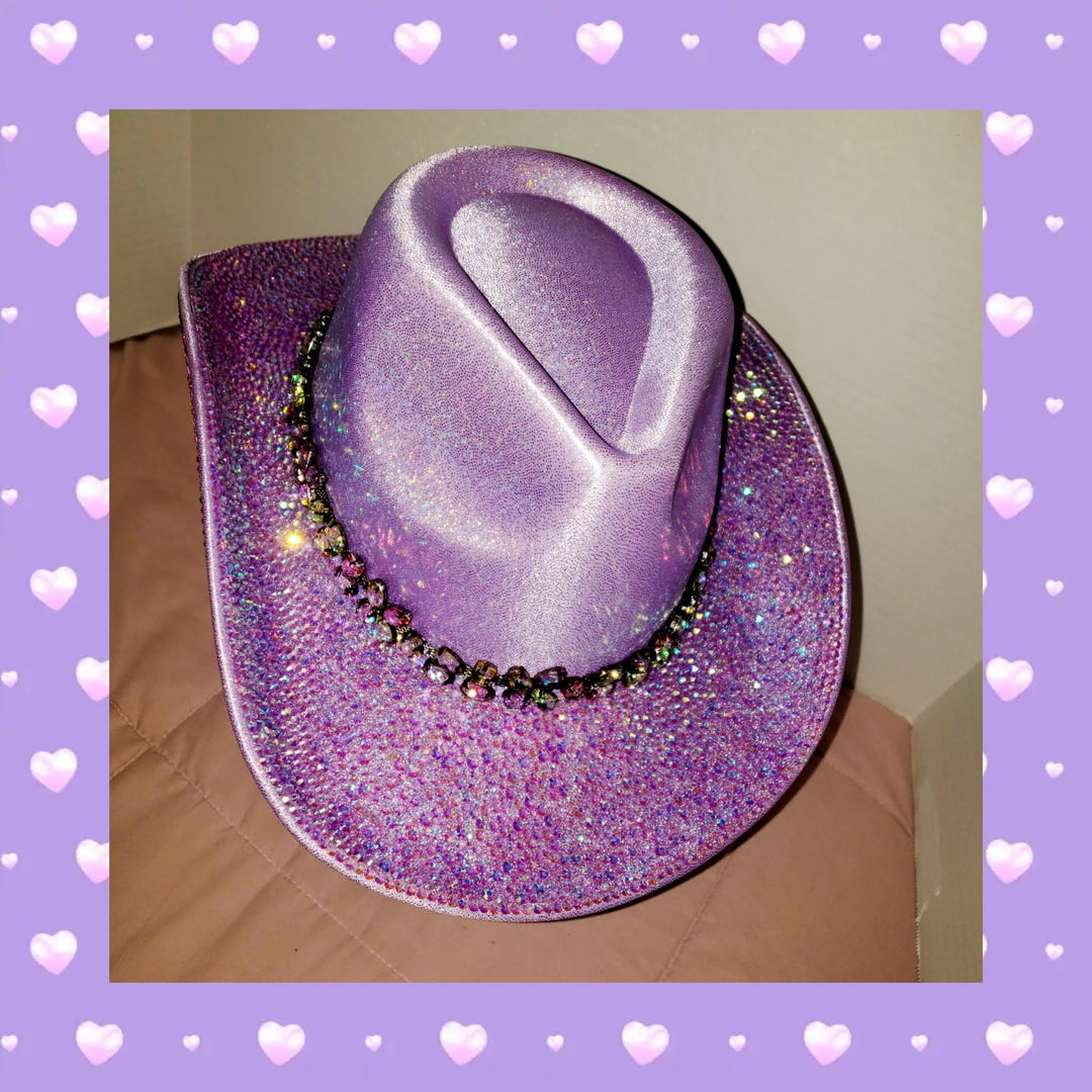 Purple Pastel Cowboy Hat - Etsy