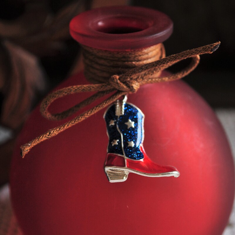 Cowboy Boot Vase - Etsy