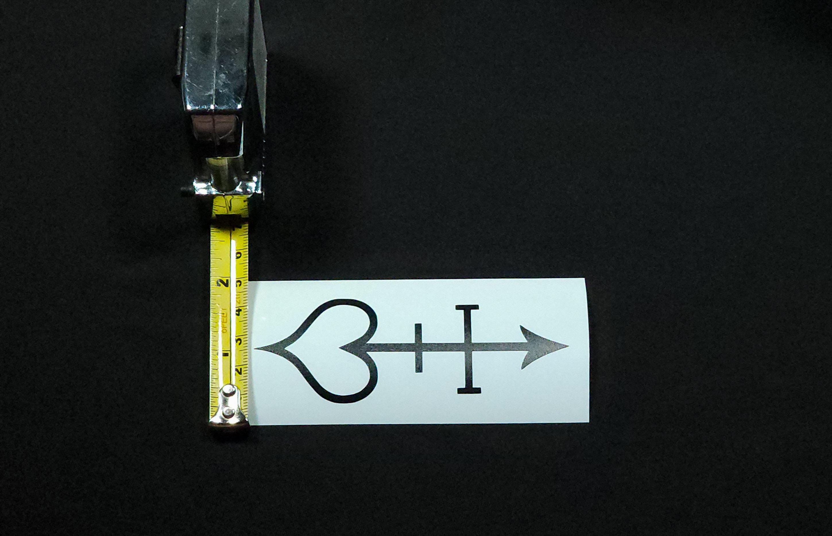 Murderer's Mark Symbol From the Arcana Water & UV Resistant Removable ...
