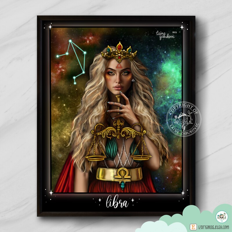 Libra Art - Etsy