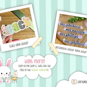 Teacher Appreciation Vinyl Sticker Pack, Teacher Rainbow Sticker ...