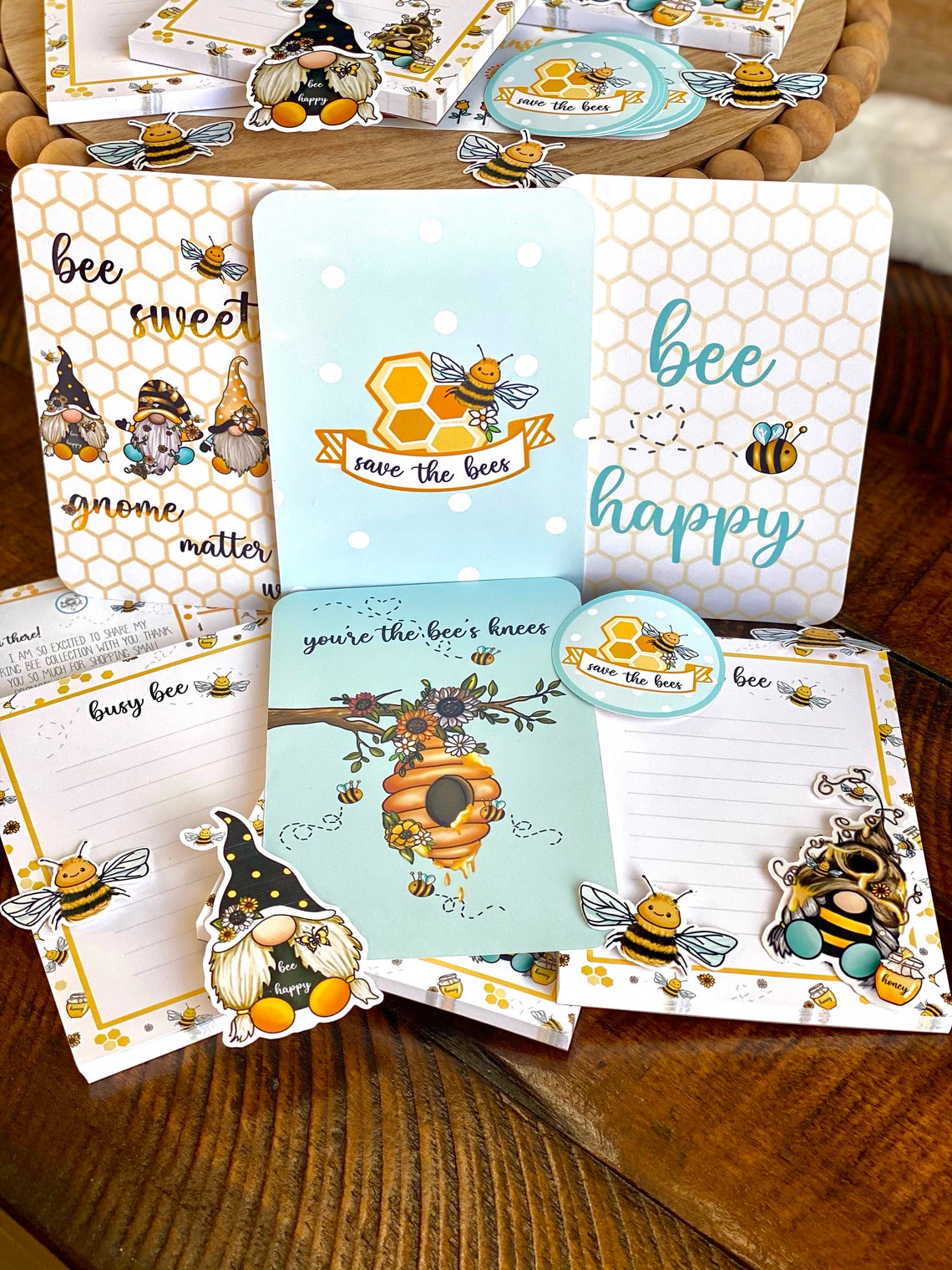 Bee Stationery Collection Bee Planner Stickers Vinyl Bee - Etsy
