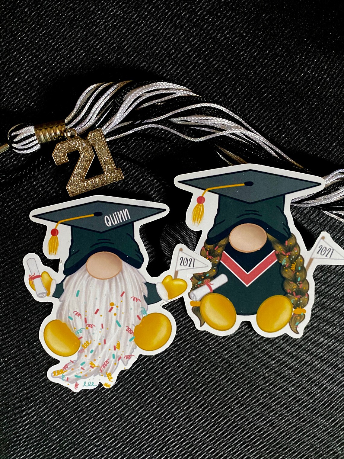 Customizable Graduation Gnome Sticker Graduation Gnome Decal | Etsy