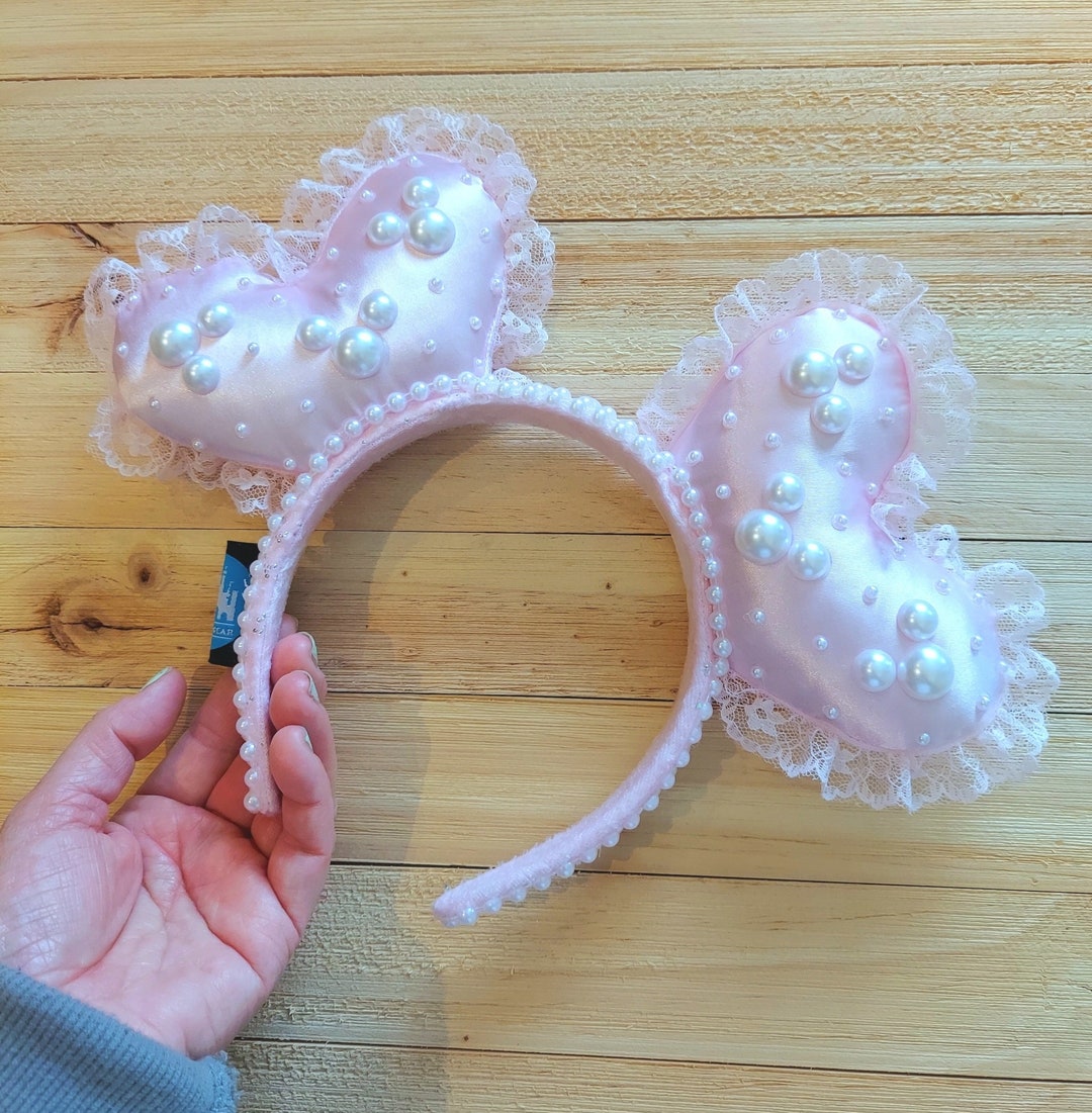 Crush Mouse EARS ! ~ Ballet ~ Mouse Ears ~ Hearts and Pearls Headband ...