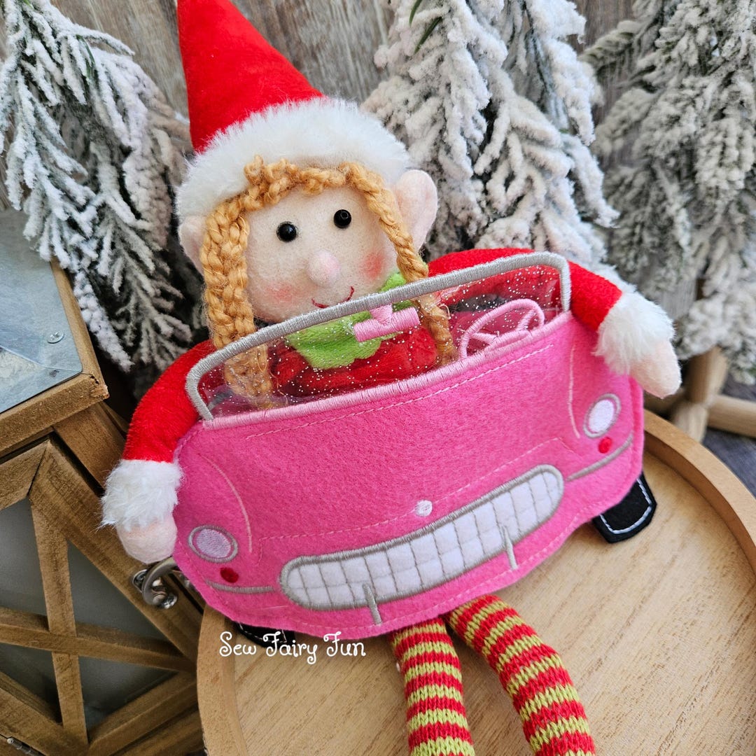 Elf Pink Car Costume - Etsy