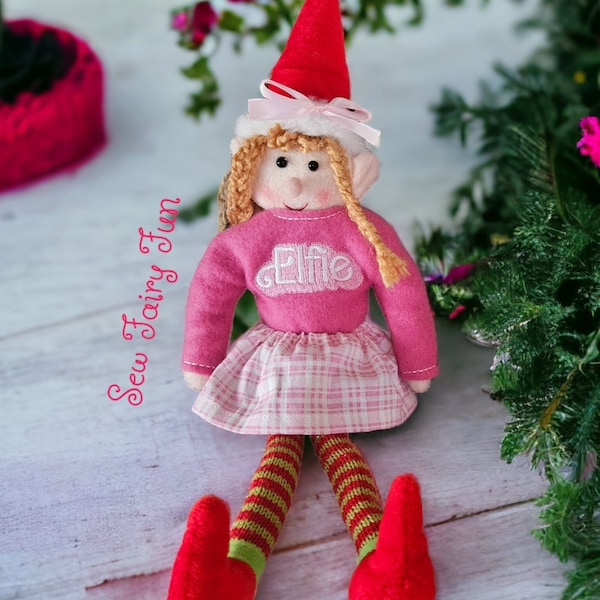 Pink Elf on the Shelf Girl - Etsy