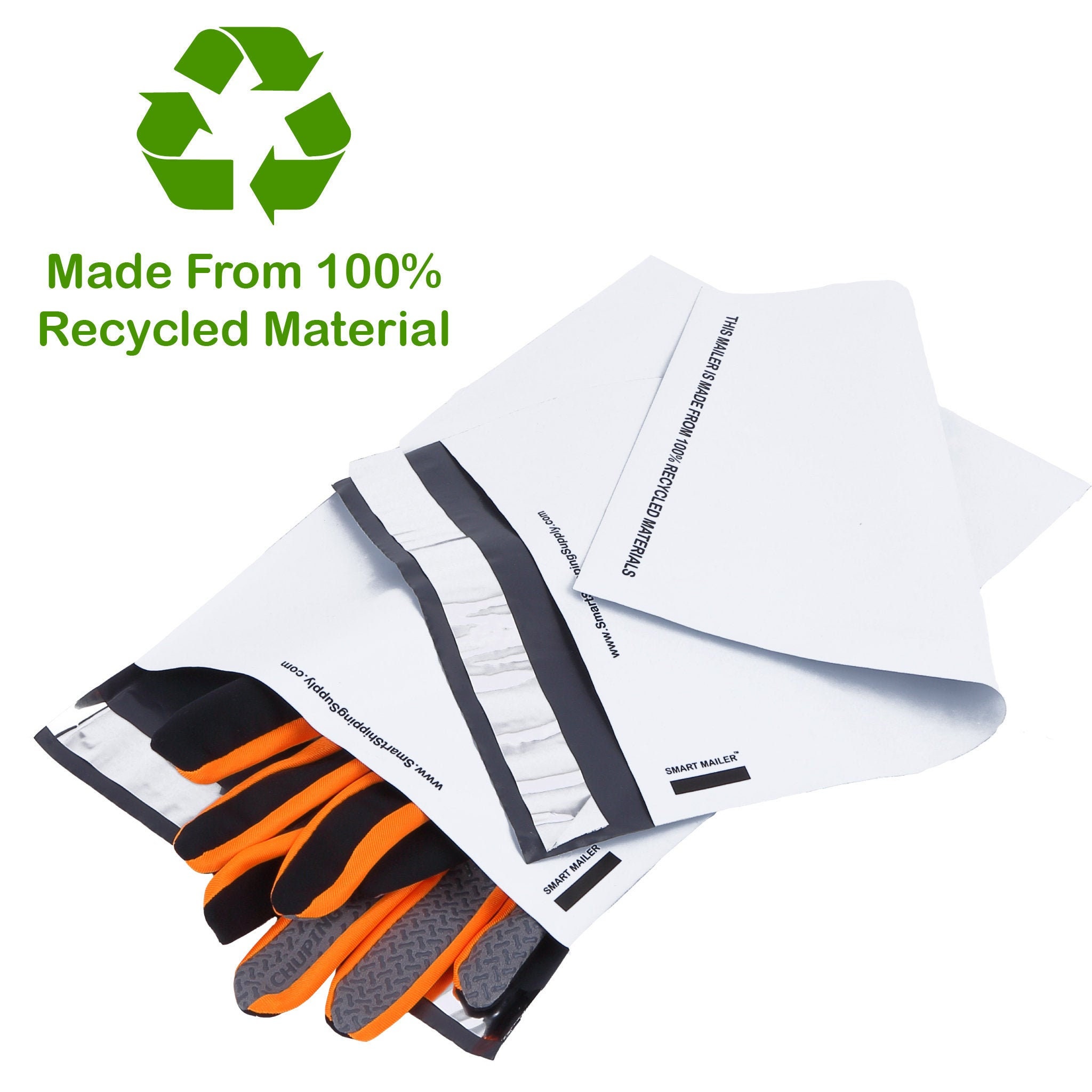 Poly Mailers Eco Friendly Made From 100 Recycled Material Sustainable