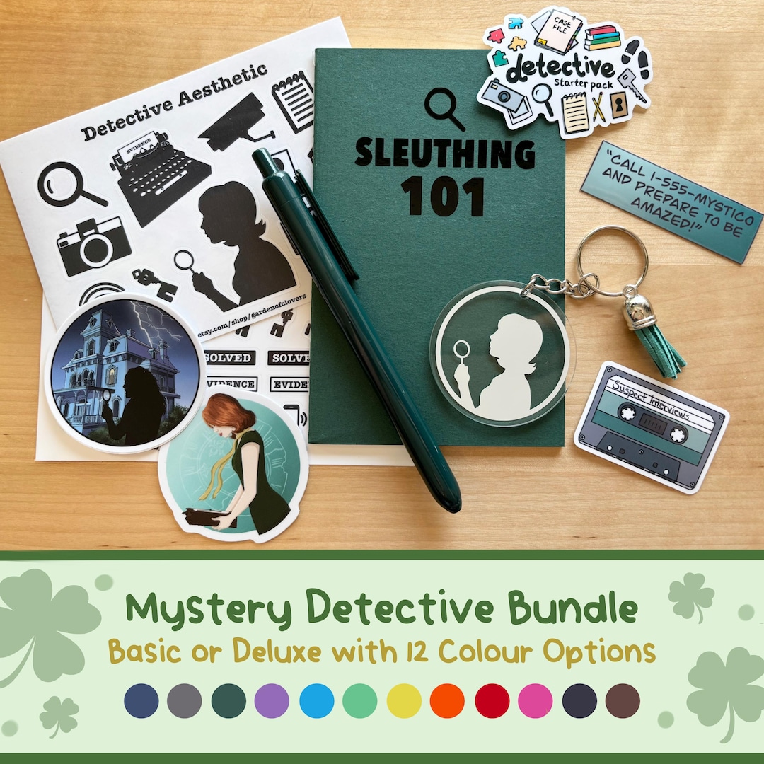 Kit de iniciación para detectives de misterio / Paquete de detective ...