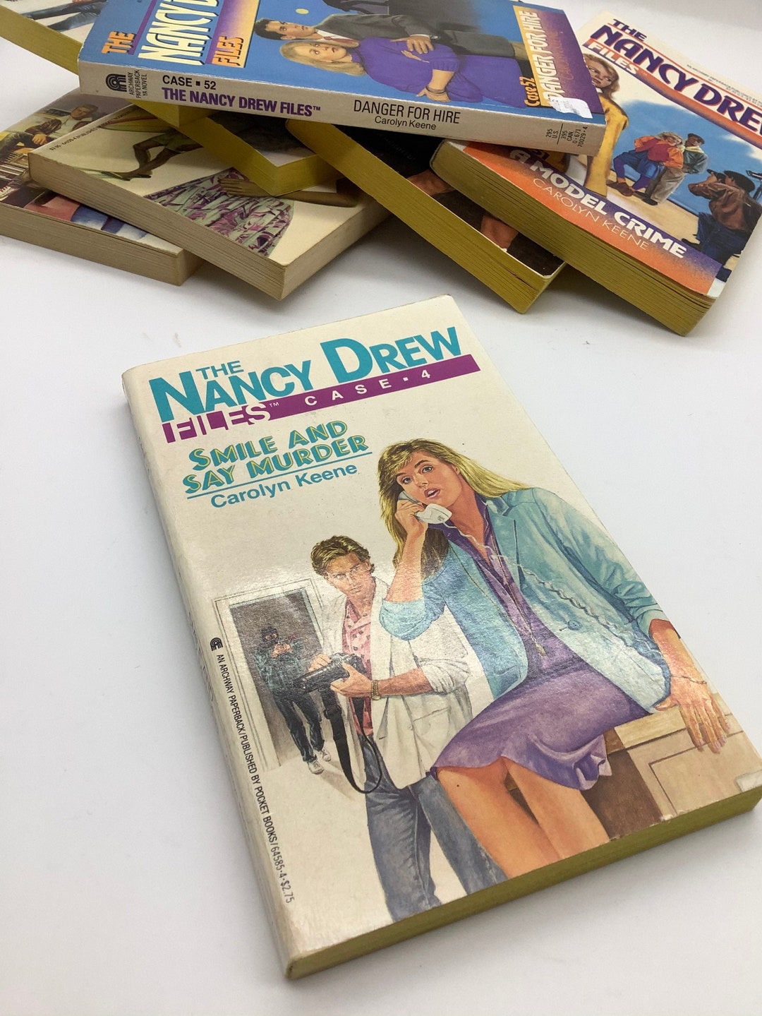 Nancy Drew Files Case 4 Smile and Say Murder Paperback Book Carolyn ...