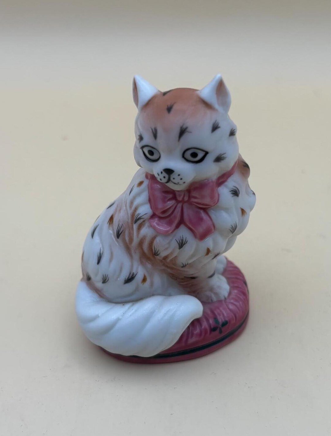 Vintage Cat Figurine Franklin Mint Cat Statue Curio Cats Collection ...