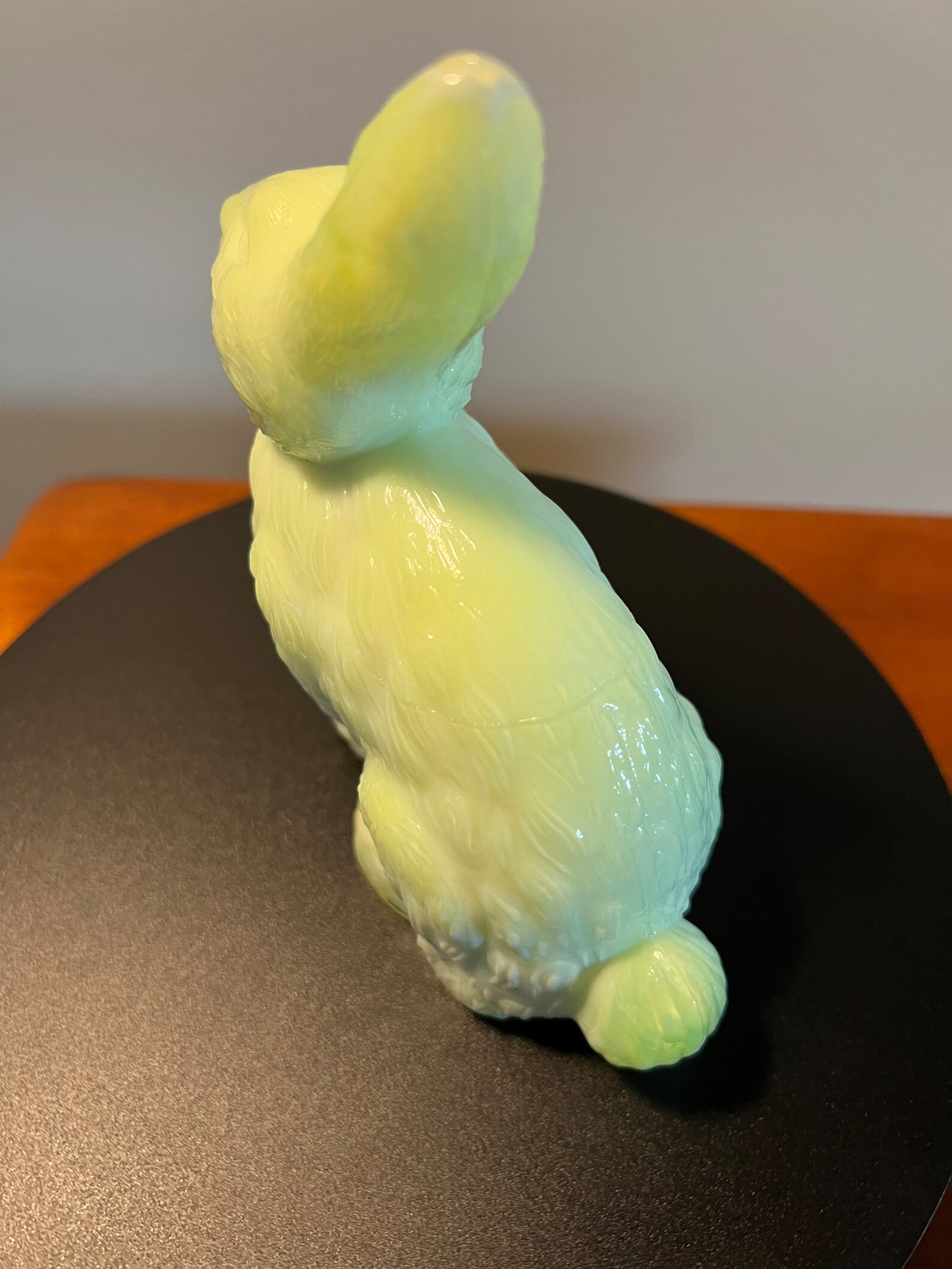Vintage Mosser Rabbit Vaseline Uranium Bunny Glows Green - Etsy