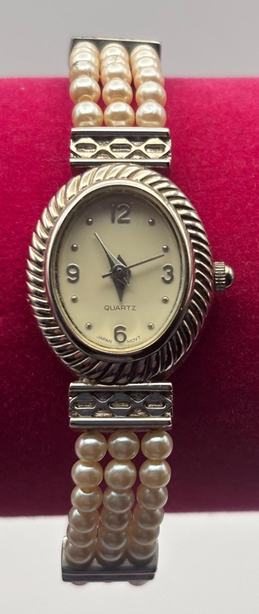 Vintage Avon Watch Women's Pearl Quartz Lover Antiques and Vintage - Etsy
