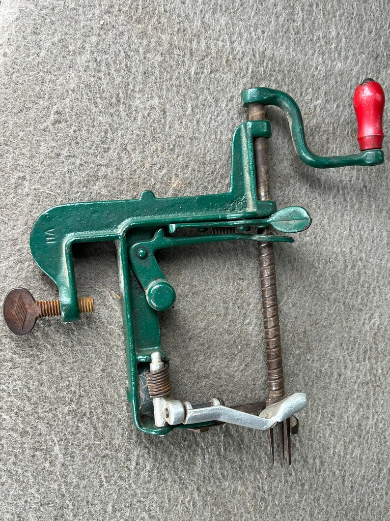 Antique White Mountain Apple Peeler: Goodell Company Cast Iron Parer - Etsy