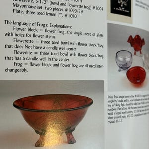 Viking Glass 1944-1970 Book Art Glass Price Guide by Dean Six Viking ...