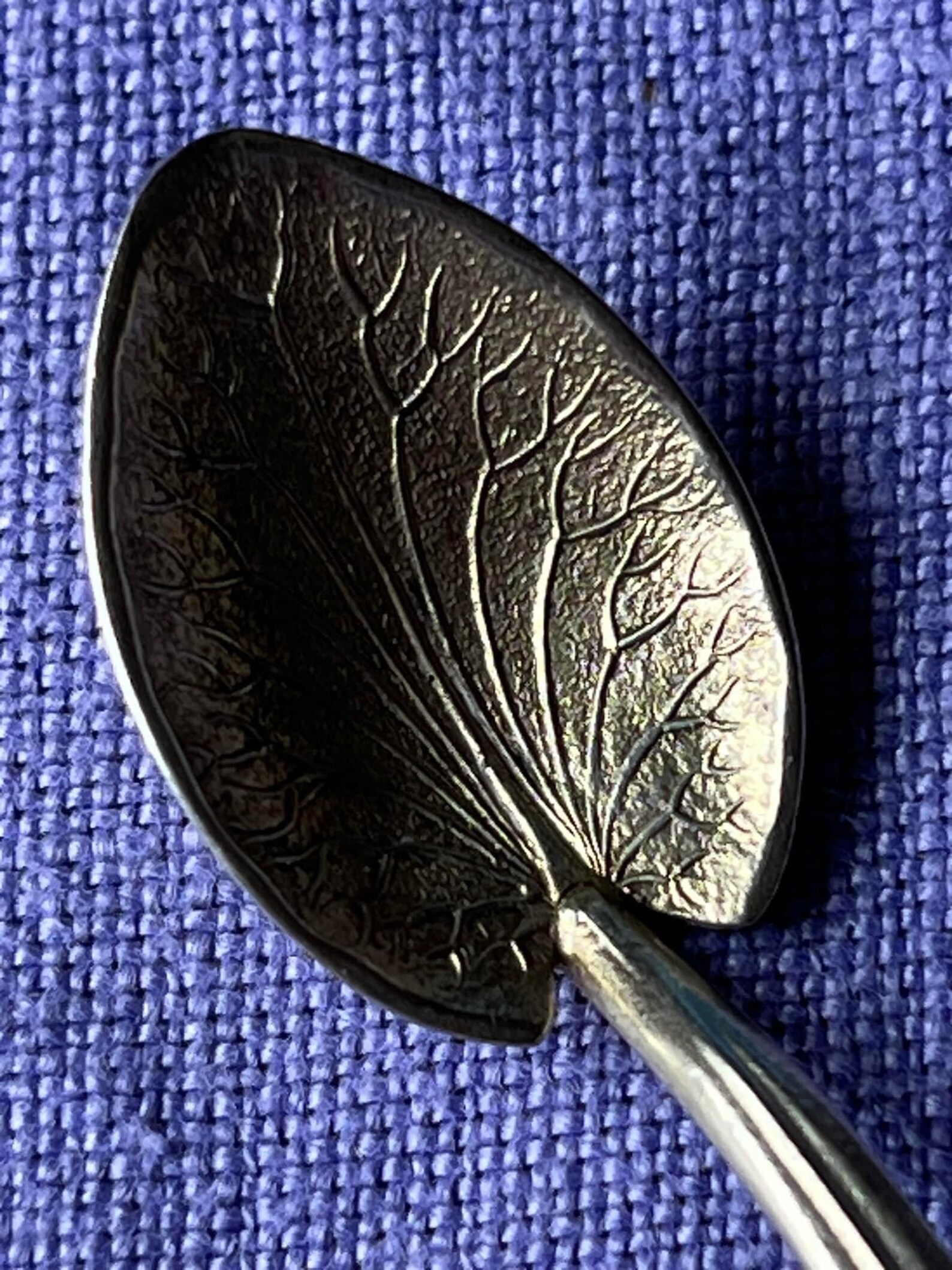 Rare Shiebler Sterling Silver Aesthetic Demitasse Spoon, Grass Pattern ...