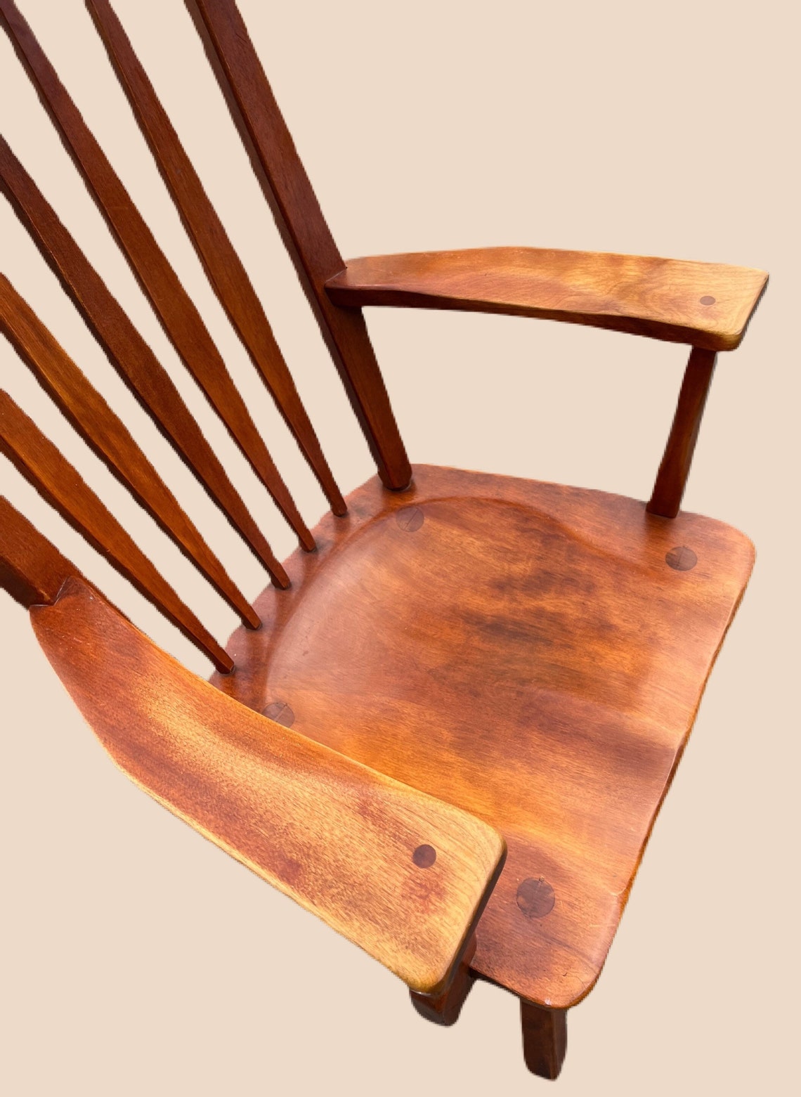 Cushman Colonial Creations Salem Wood Seat Chair No. 9082 - Etsy