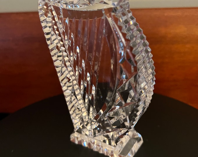 Vintage Waterford Crystal Glass Harp, Cut Crystal Glass Harp, Lover ...