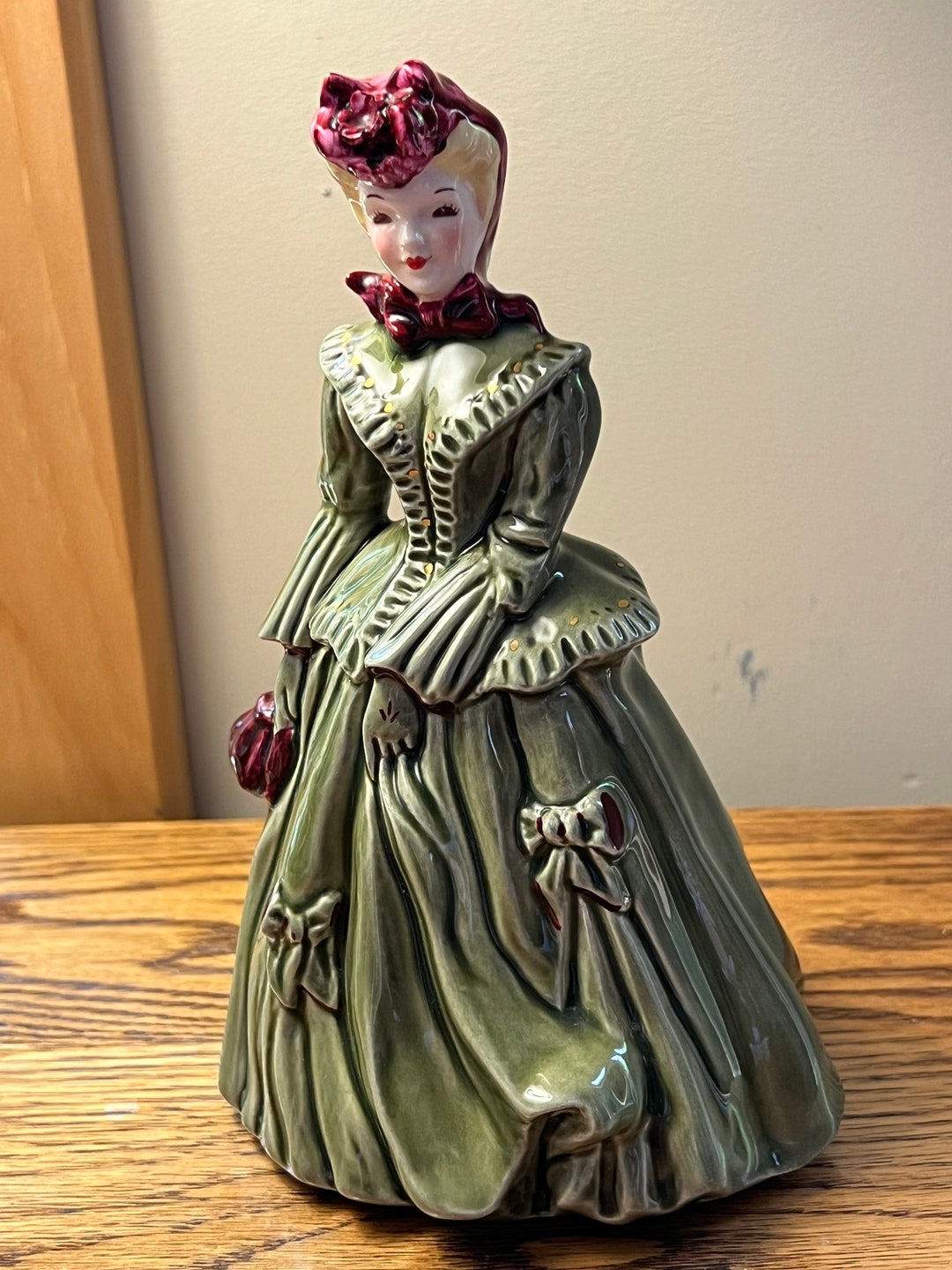 Vintage Florence Ceramic Figurine Named Sarah Sculpture Home Decor ...
