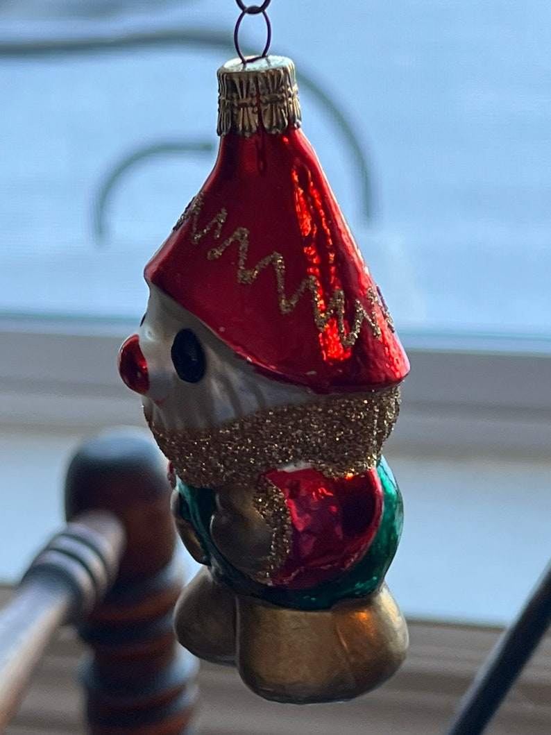 Vintage Clown Hand Blown Art Glass Ornament Made in West Germany Old ...