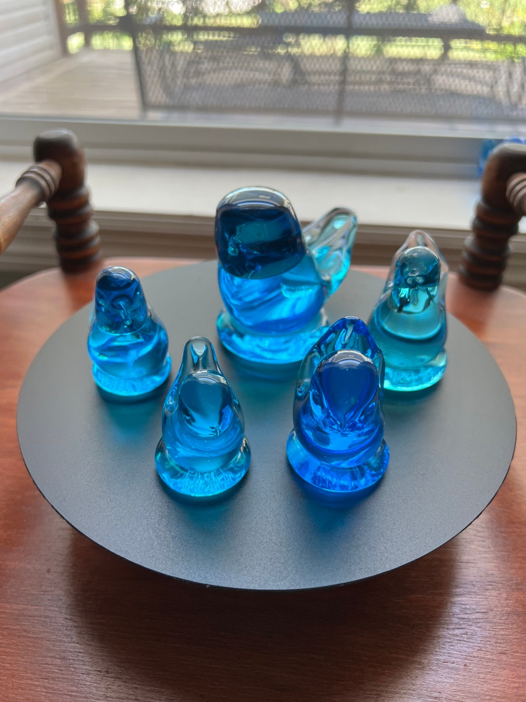 Vintage Bluebirds of Happiness Signed by Leo Ward and Ron Ray Family ...