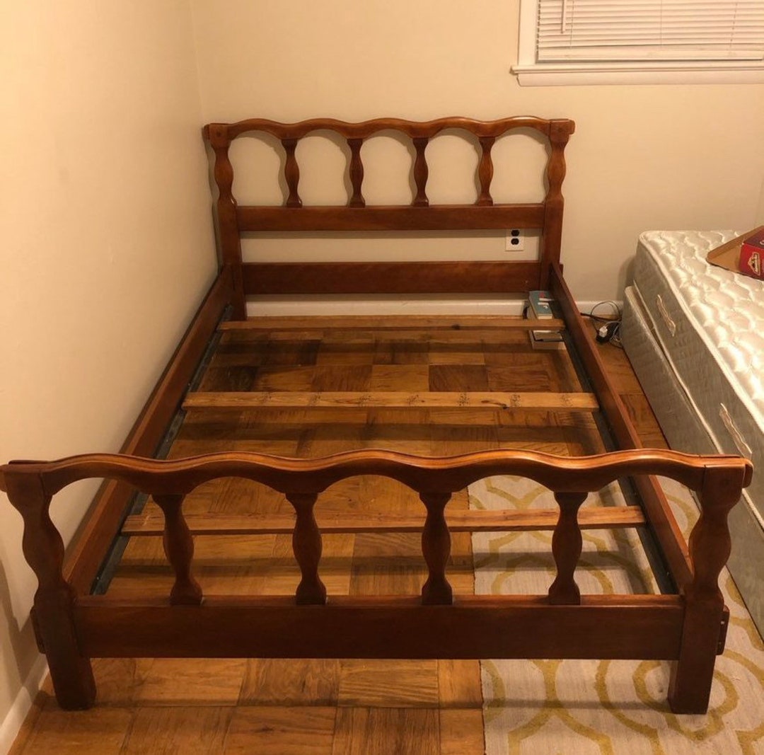Cushman Colonial Creations Azubah Latham Double Bed No. 7150D Furniture ...