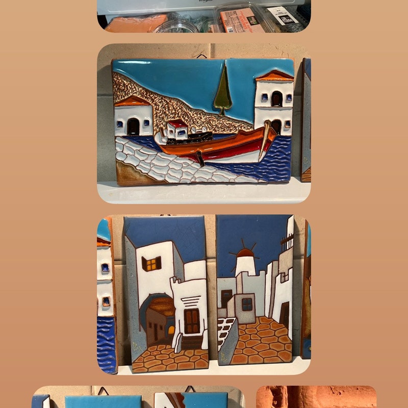 Greek Tiles - Etsy