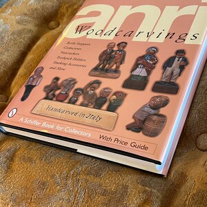 Vintage Anri Woodcarvings Book, Handcarved Italy Wood Carving Guide, by ...