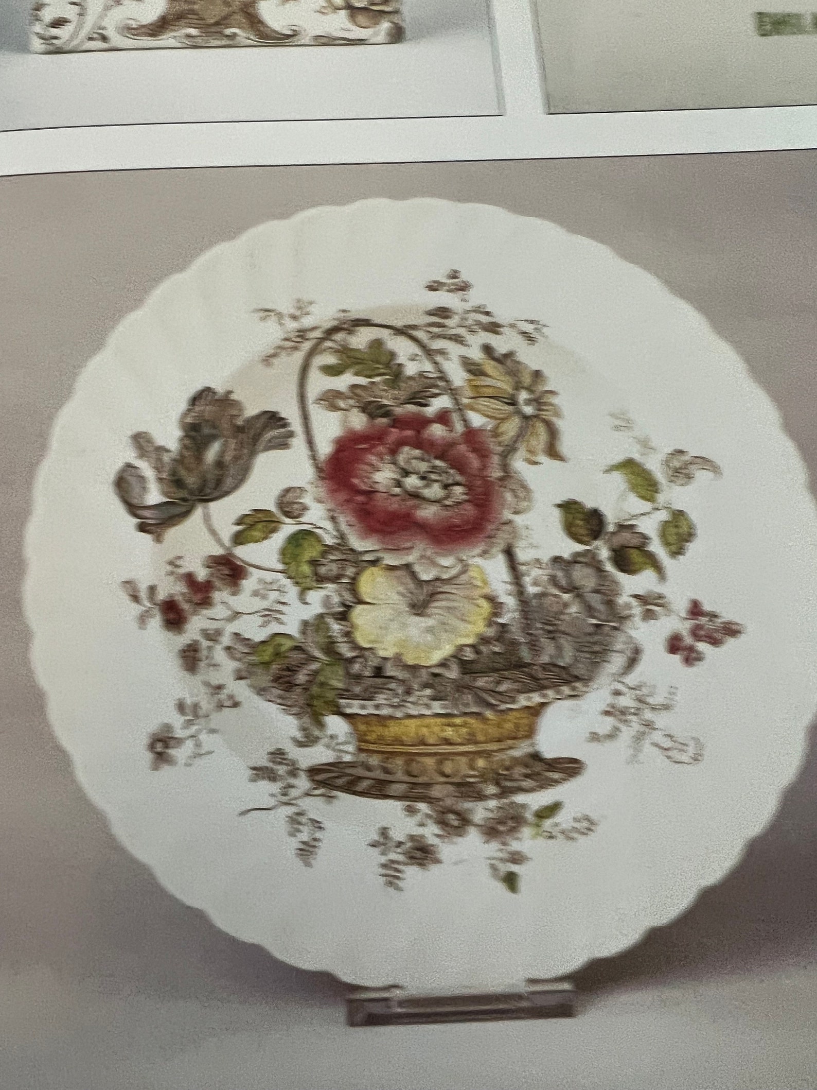English Transferware Popular 20th Century Patterns Book, Colorful ...
