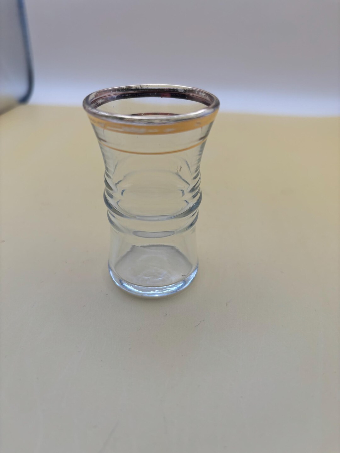 Vintage Gold Gilded Shot Glass, Gold Gilded Gift for Her, Fancy Shot ...