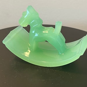 Vintage Jadeite Scottie Dog Ink Blotter by Houze Glass, Scottie Dog ...