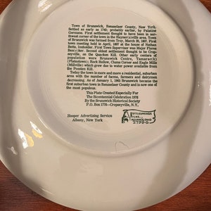 Vintage Town of Brunswick Historic Bicentennial Hooper Advertising ...