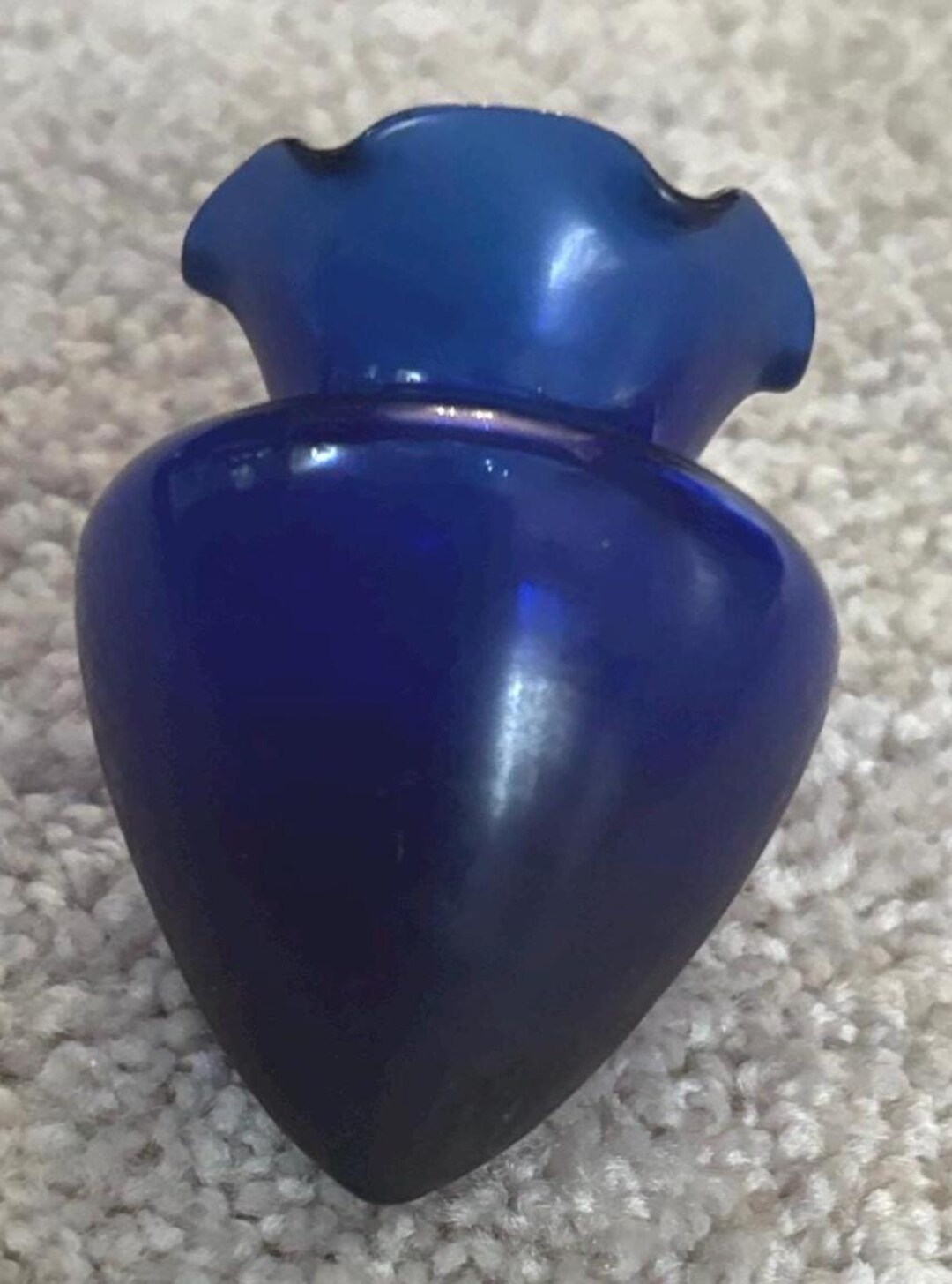 Vintage Cobalt Blue Glass Bulb Cup Replacement for Musical Note Wall ...