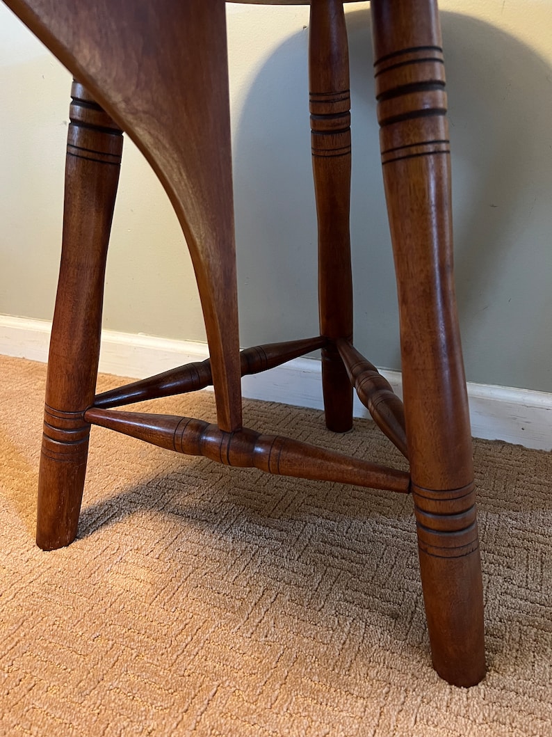 Cushman Colonial Creations Tripod Drop Leaf End Table No. 3-21 - Etsy