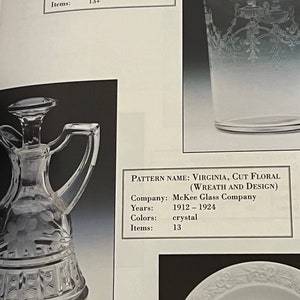Florence's Glassware Pattern Identification Guide: Vintage Glass Art ...