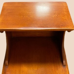 Vintage Cushman Salem Step Table No. 5208 End Table Mid Century Modern ...