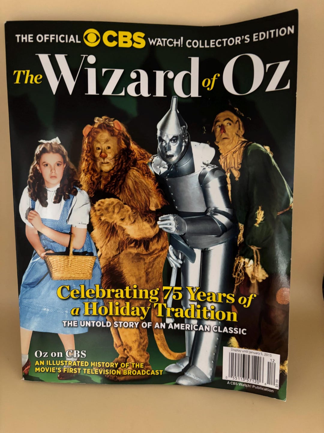The Wizard of Oz Official CBS Collectors Edition Magazine Lover ...