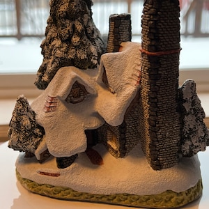 Vintage David Winter Snow Cottage 1984 Handmade Cottage Hand Painted ...