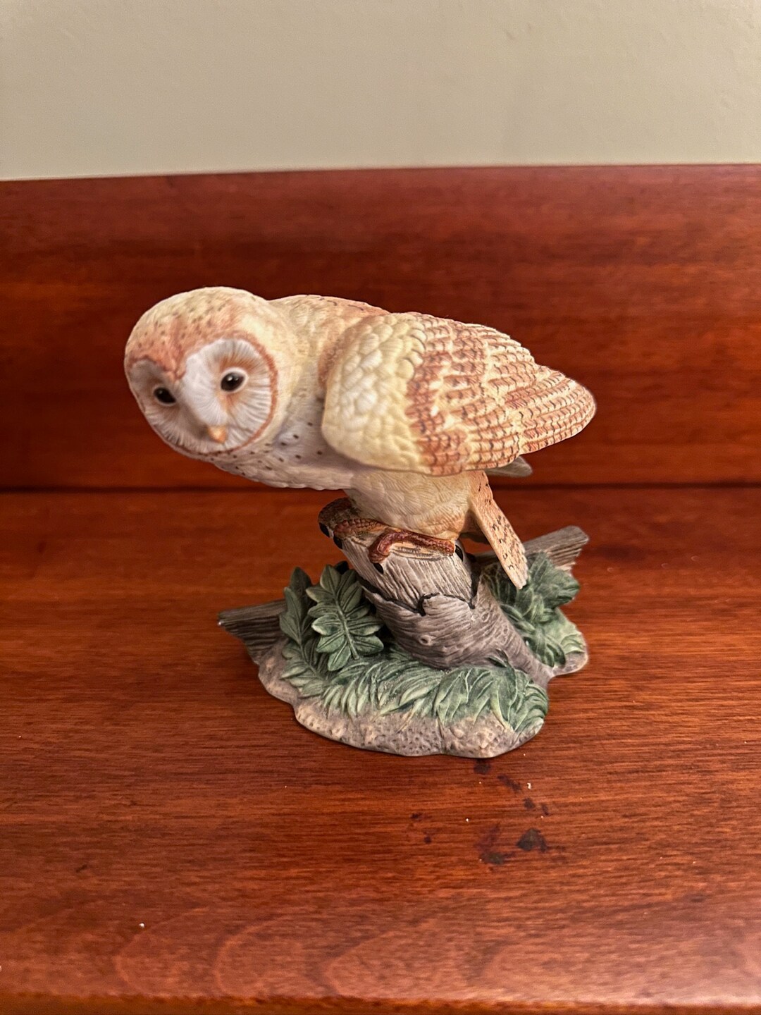 Vintage Lenox American Barn Owl Figurine: Fine Porcelain Bird - Etsy
