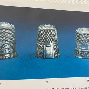 Antique & Collectible Thimbles and Accessories Book, by Averil Mathis ...