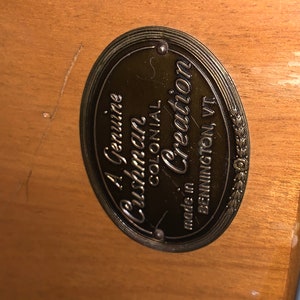 Cushman Colonial Creations New Bennington Swivel Rocker No. 5683 Mid ...