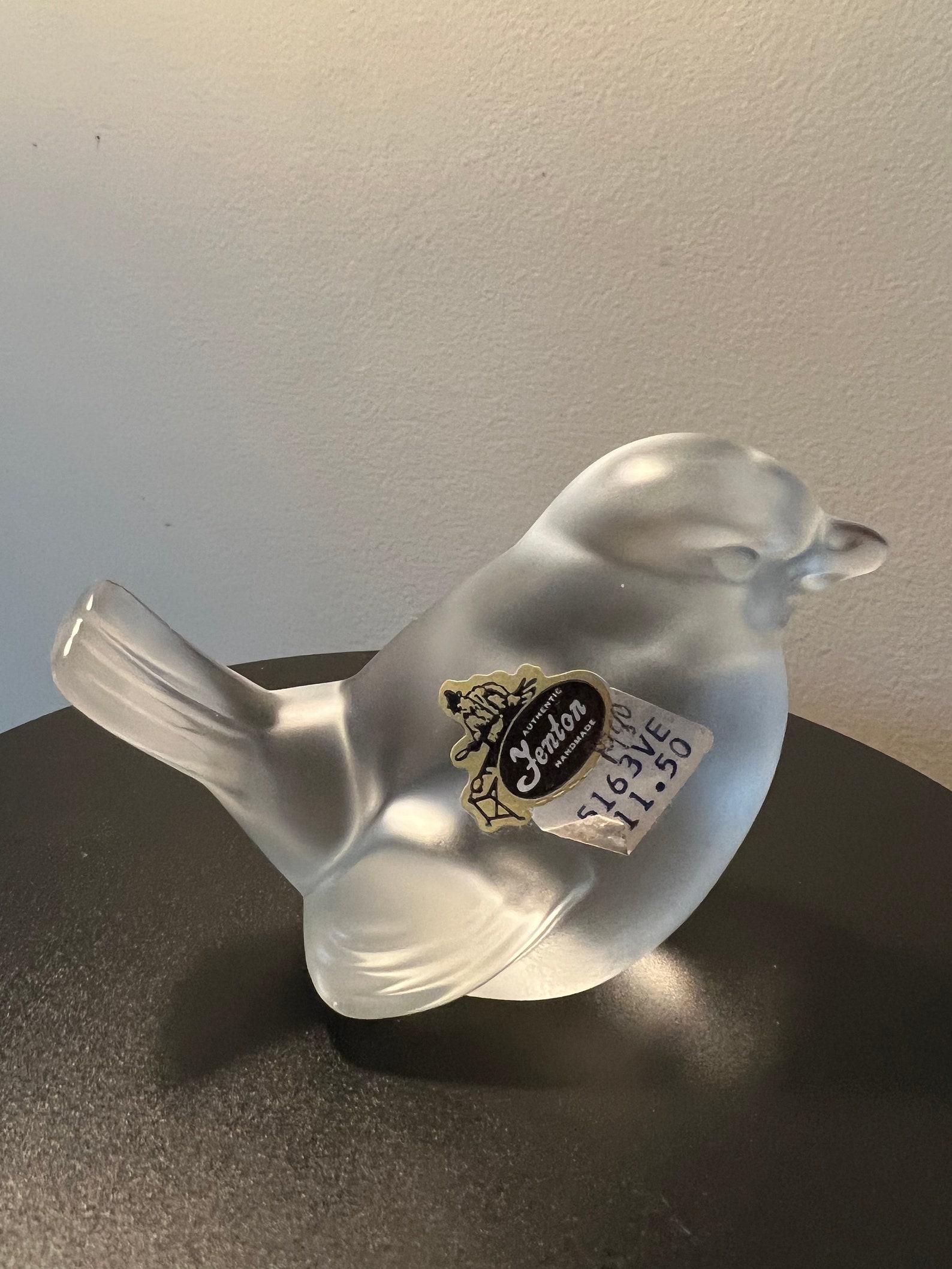Vintage Fenton Frosted Bird Glass Art Animals Lover Antiques and ...