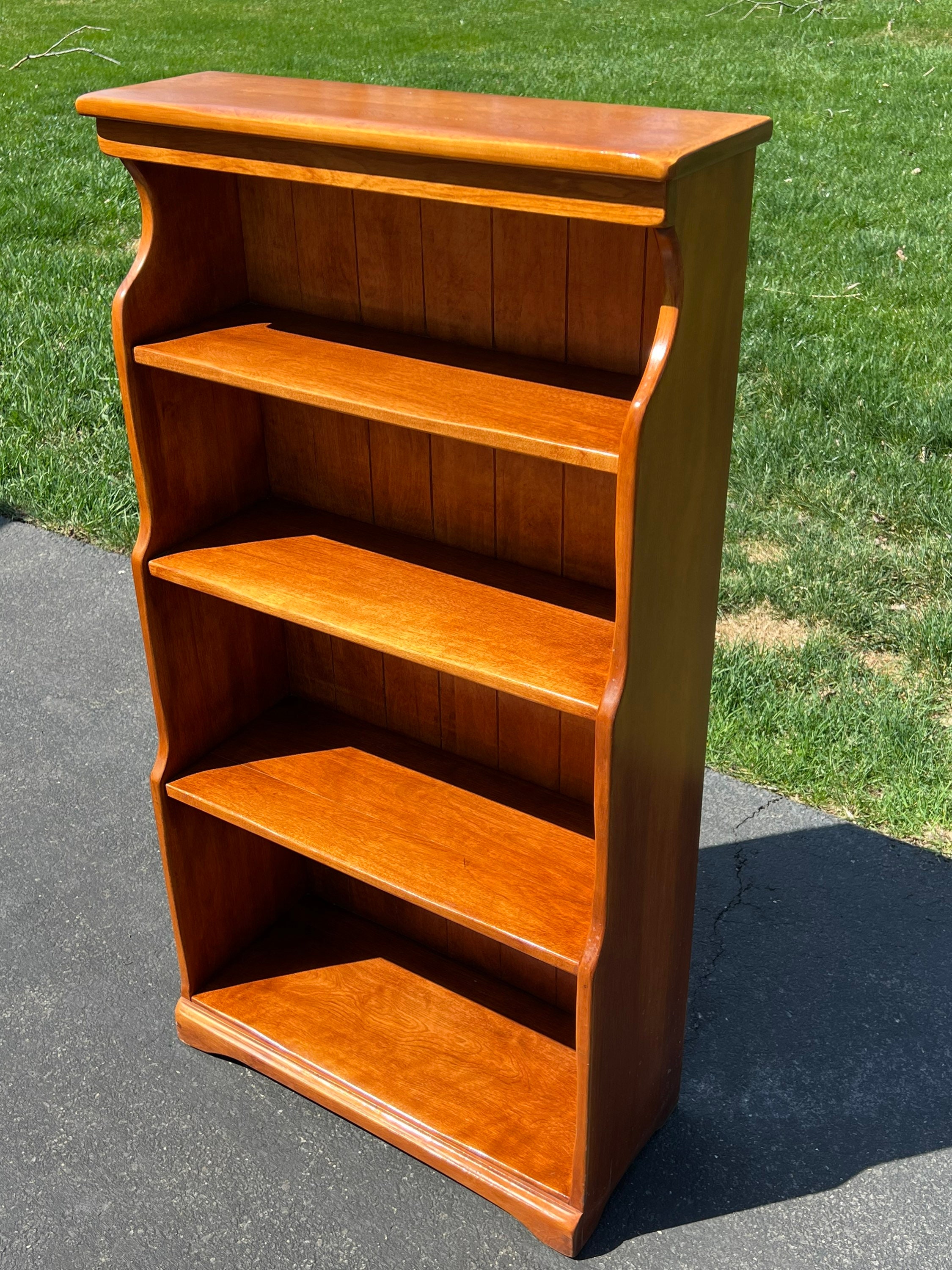 Cushman Colonial Creations Open Book Shelves 461 No. 3-77 Bookcase ...