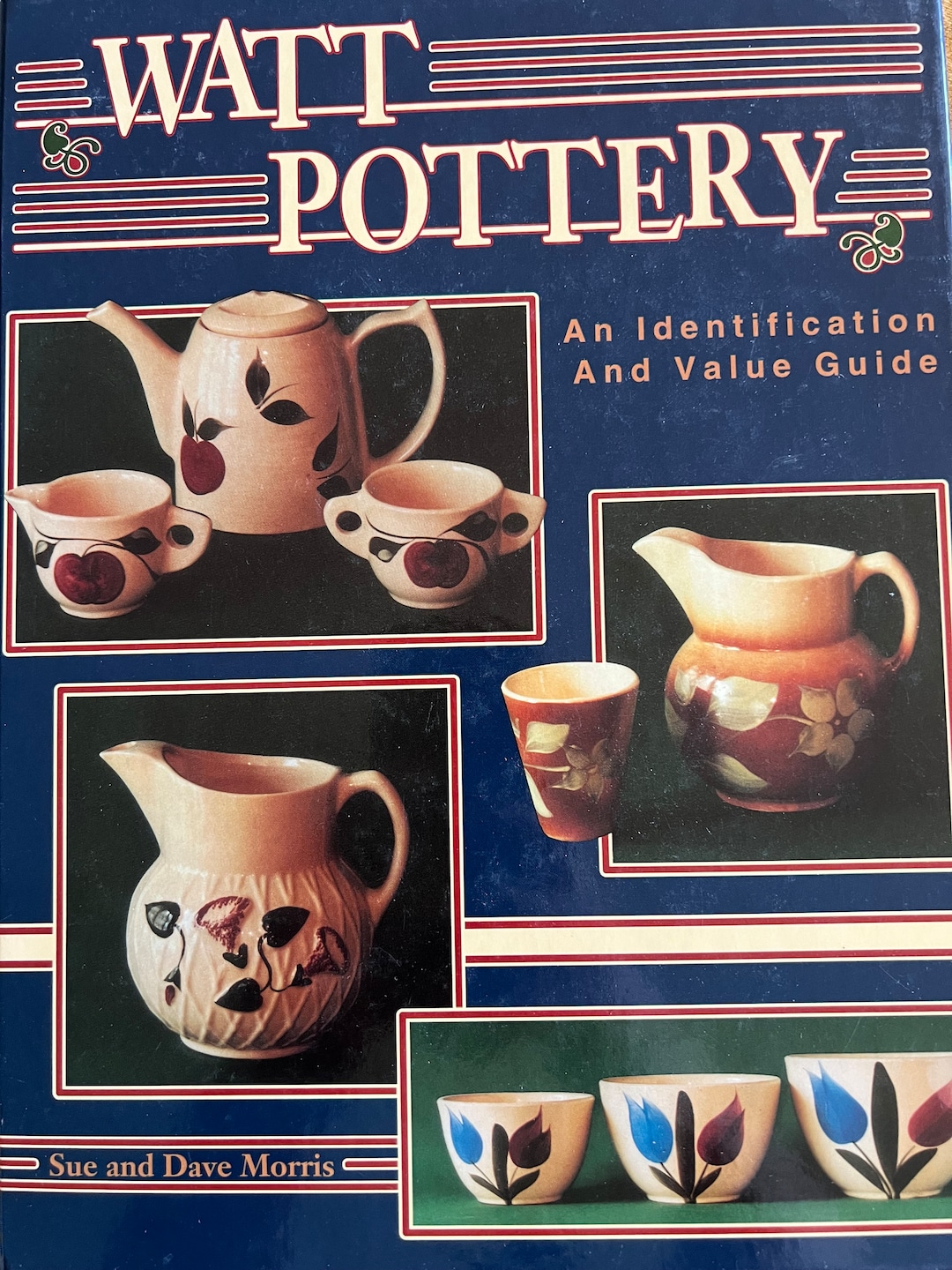 Watt Pottery Book, Identification and Value Guide, Banded Watt Ware, by ...