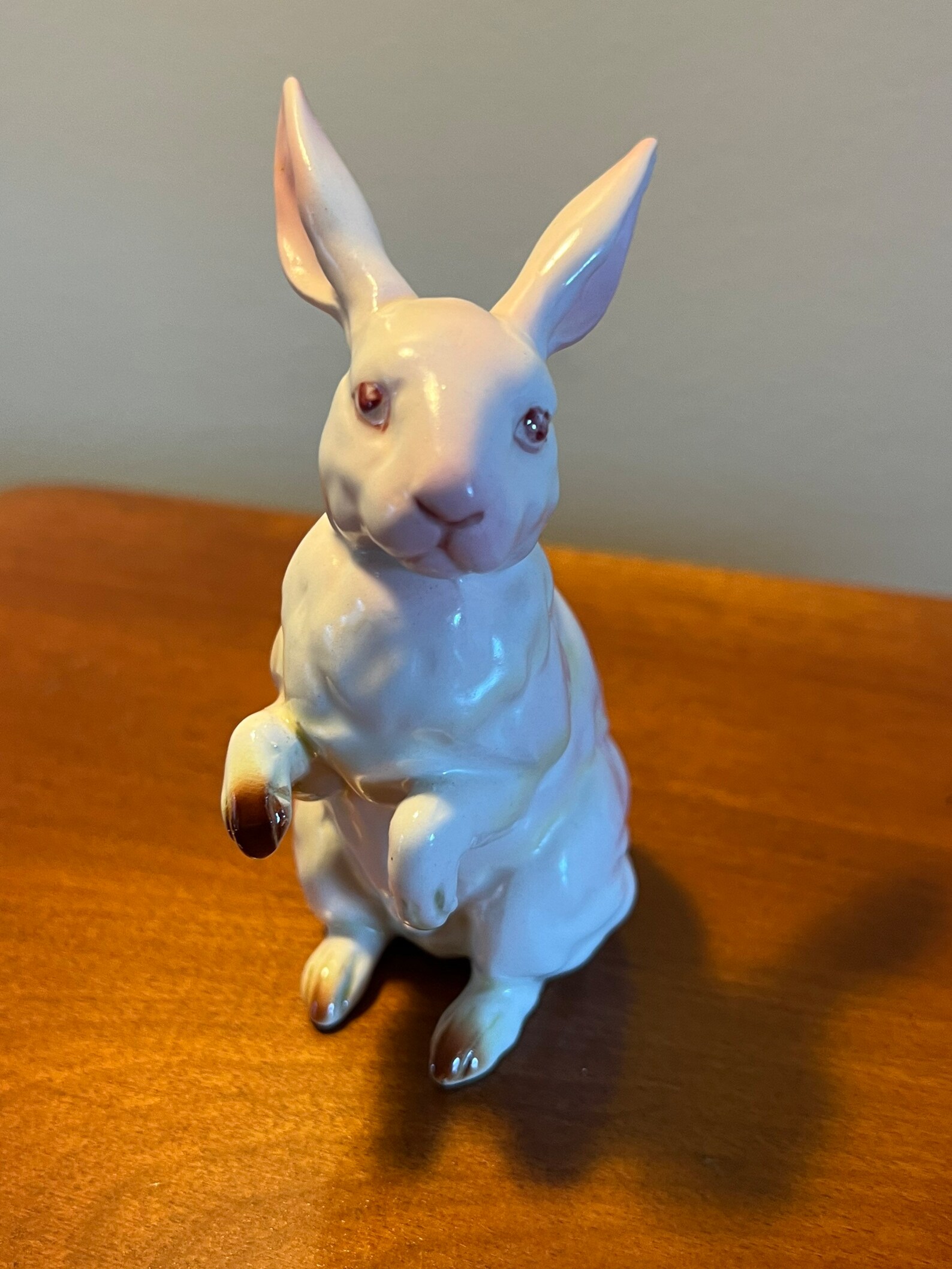 Vintage Easter Glass Art Set of 5 Carrots Rabbit Bunny Colored Marble ...