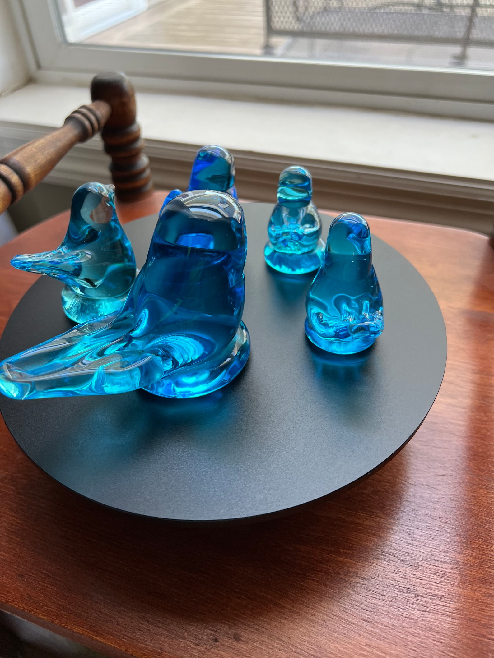 Vintage Bluebirds of Happiness Signed by Leo Ward and Ron Ray Family ...