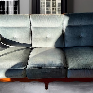 Cushman Council Room Settee No. 01853 Couch Sofa Mid Century Modern ...