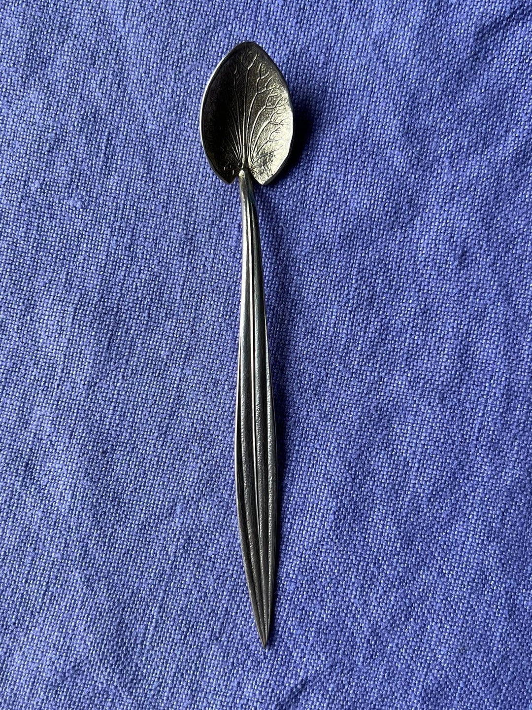 Rare Shiebler Sterling Silver Aesthetic Demitasse Spoon, Grass Pattern ...