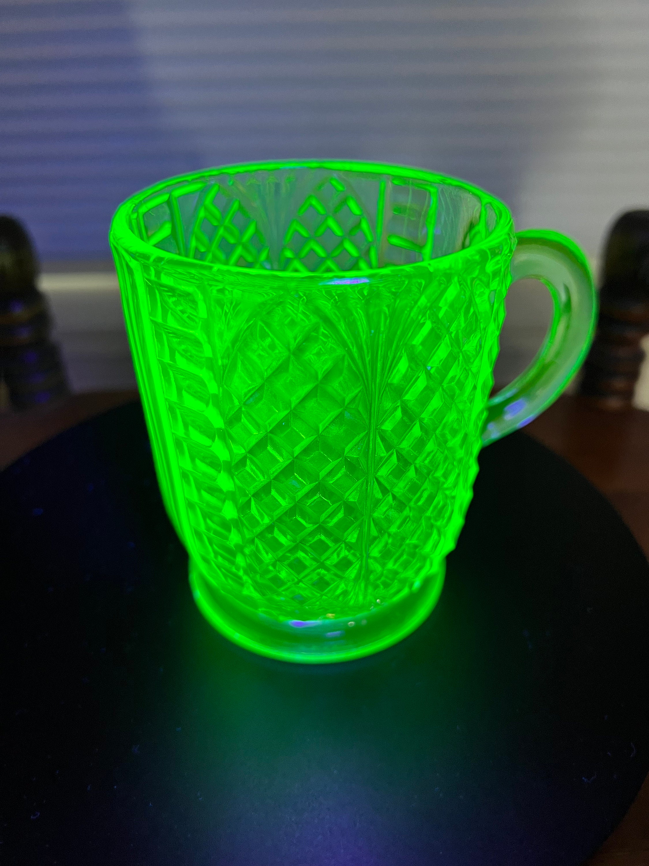 Uranium Glass Cup
